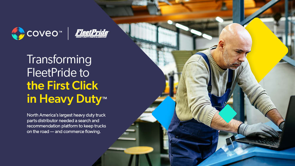 B2B Ecommerce: Using AI to be First-Click | Coveo